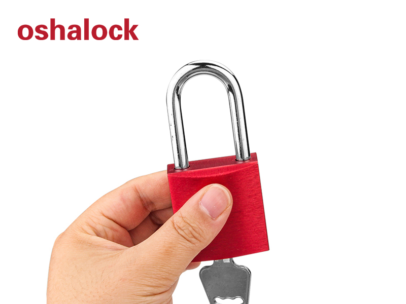 Anodized aluminium safety padlock - Bozzys - Wenzhou Boshi Safety ...