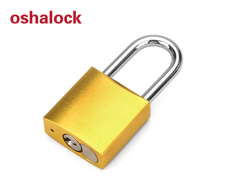 aluminium padlock with 6mm hardened steel shackle - Bozzys - Wenzhou ...