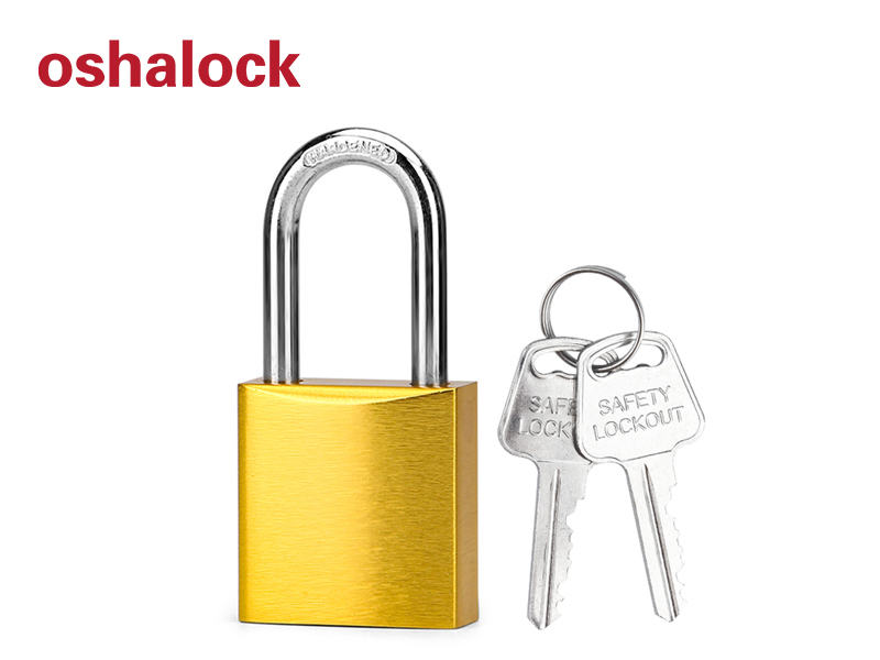 aluminium padlock with 6mm hardened steel shackle - Bozzys - Wenzhou ...