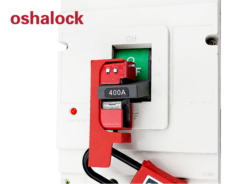 hi-voltage/hi-amperage Grip Tight Circuit Breaker Lockout with safety ...