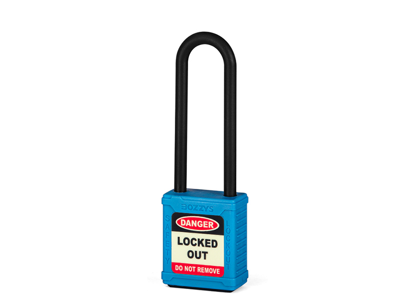 76MM Nylon insulation shackle padlock - China Boshi Safety Padlocks