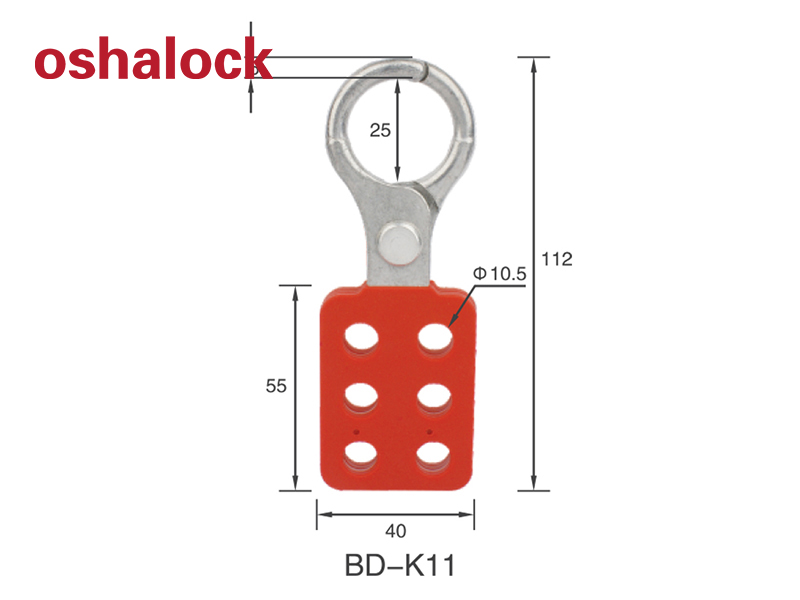 Non-sparking resistant aluminum Group Lockout Hasps - Bozzys - Wenzhou ...