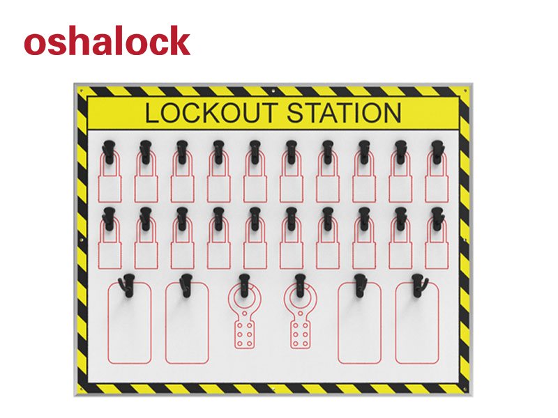 Fixed-point lockout/tagout shadowboard - Bozzys - Wenzhou Boshi Safety ...