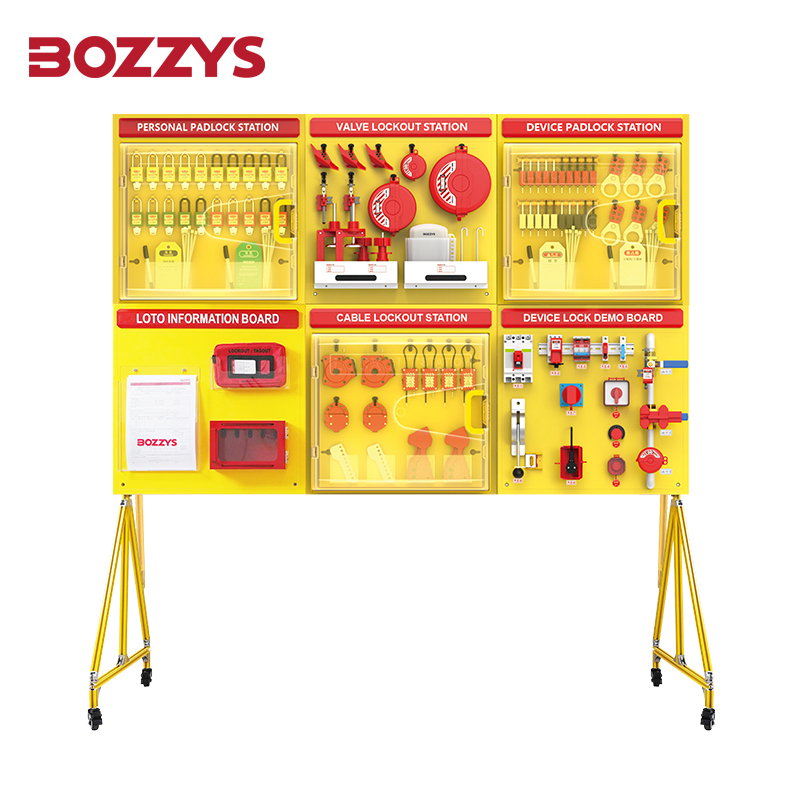 Dustproof Visual lockout/tagout management board - Bozzys - Wenzhou ...
