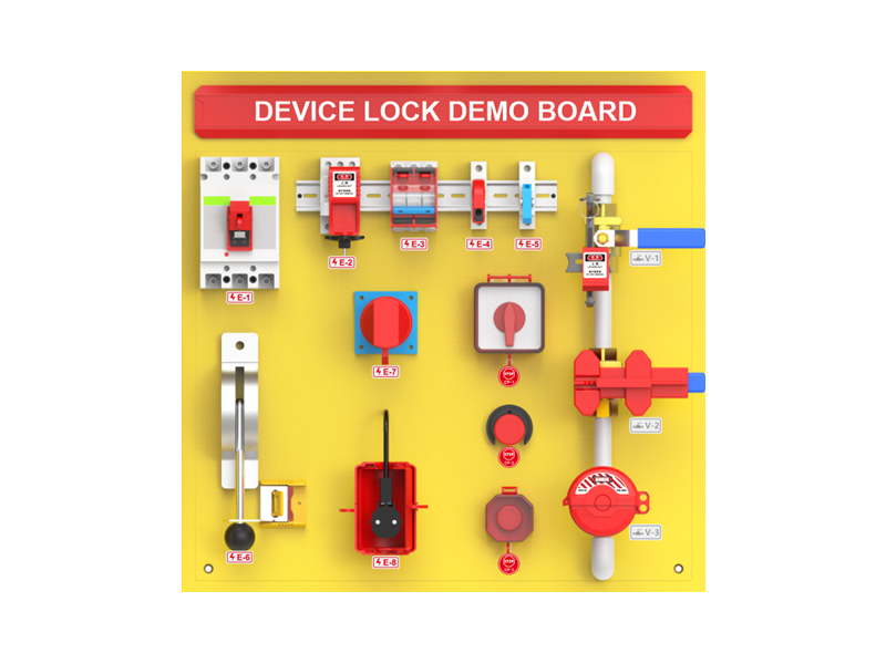 Open Visual lockout/tagout management board - Bozzys - Wenzhou Boshi ...