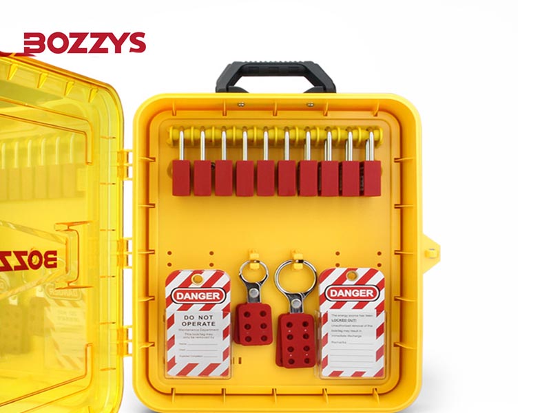PORTABLE COMBINATION LOCKOUT BOX BD-X23 - Bozzys - Wenzhou Boshi Safety ...