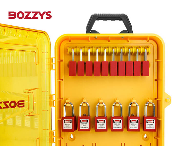 PORTABLE COMBINATION LOCKOUT BOX BD-X23 - Bozzys - Wenzhou Boshi Safety ...