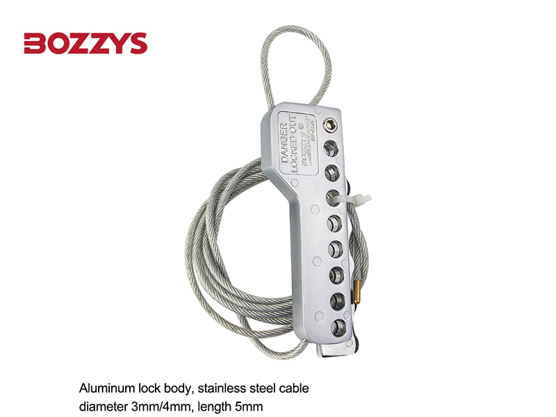 Stainless steel Multipurpose Cable Lockout with Stainless steel cable ...
