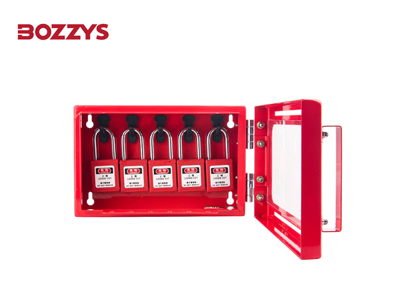 Wall mounted 12 locking holes lockout box X24 - Bozzys - Wenzhou Boshi ...