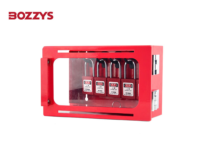 Wall mounted 12 locking holes lockout box X24 - Bozzys - Wenzhou Boshi ...