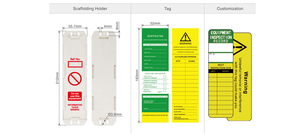 Multifunctional Scaffolding Tag - Bozzys - Wenzhou Boshi Safety ...