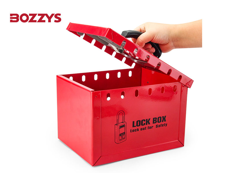 Portablesteel Safety Lockout Box - Bozzys - Wenzhou Boshi Safety ...