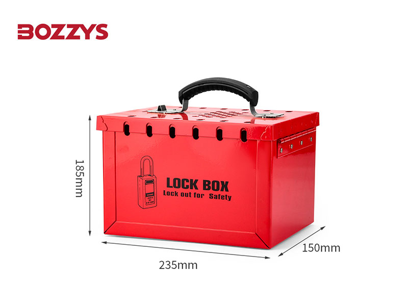 Portablesteel Safety Lockout Box - Bozzys - Wenzhou Boshi Safety ...