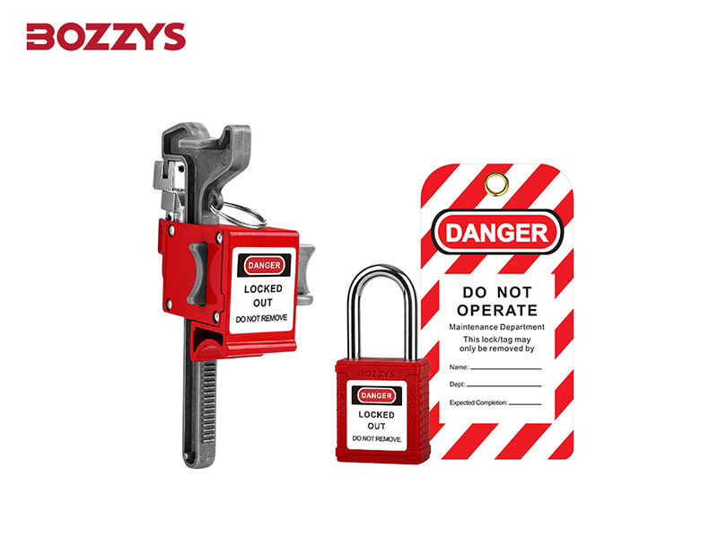 Handle-On Ball Valve Lockout - Bozzys - Wenzhou Boshi Safety Products ...