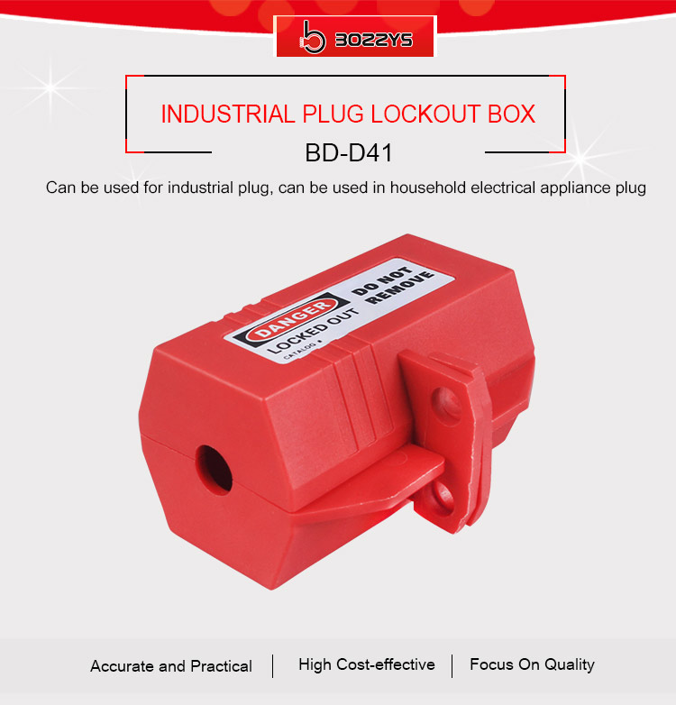 3 Pin Plug Lockout Lockout & Tagout Products Occupational Health ...