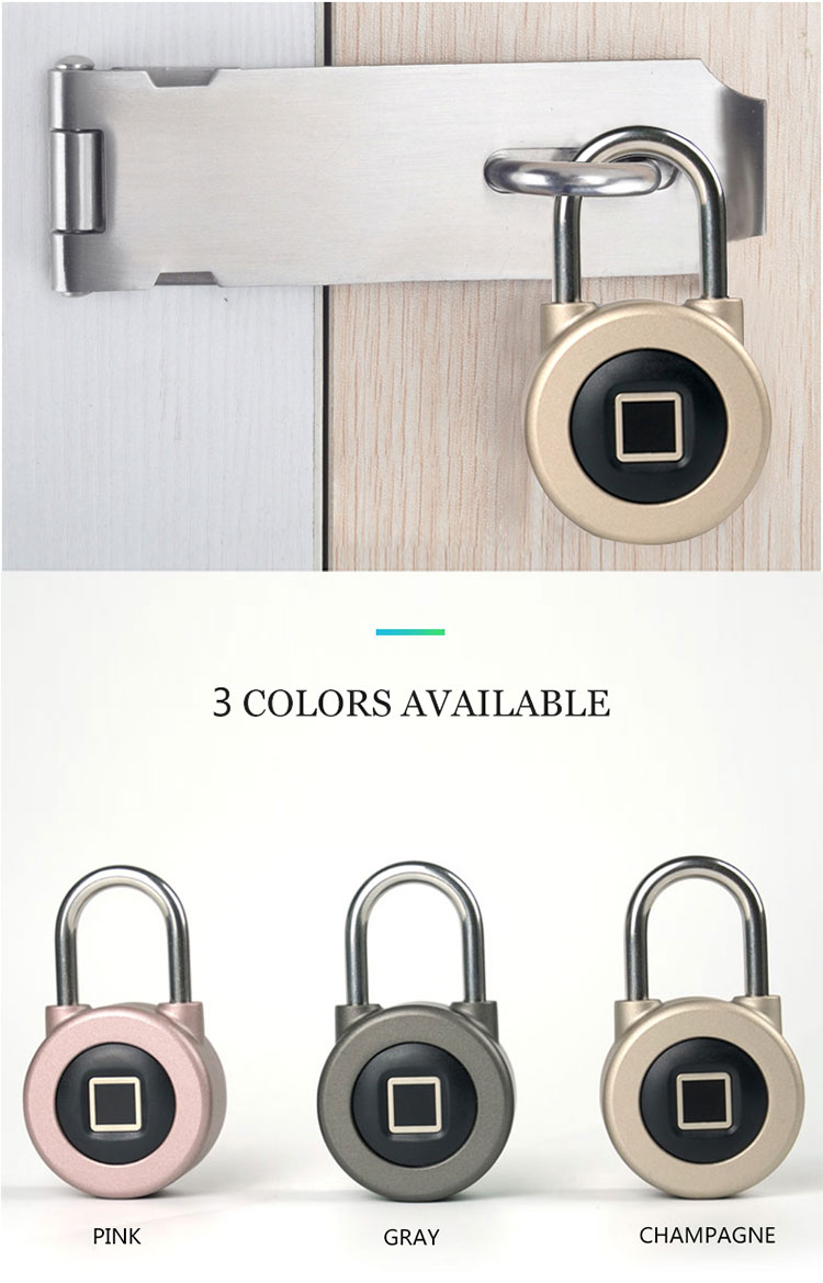 Fingerprint padlock - Bozzys - Wenzhou Boshi Safety Products Co., Ltd.