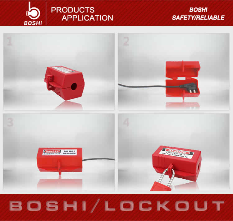 Electrical plug lockout DB-D41 - China Boshi Safety Padlocks