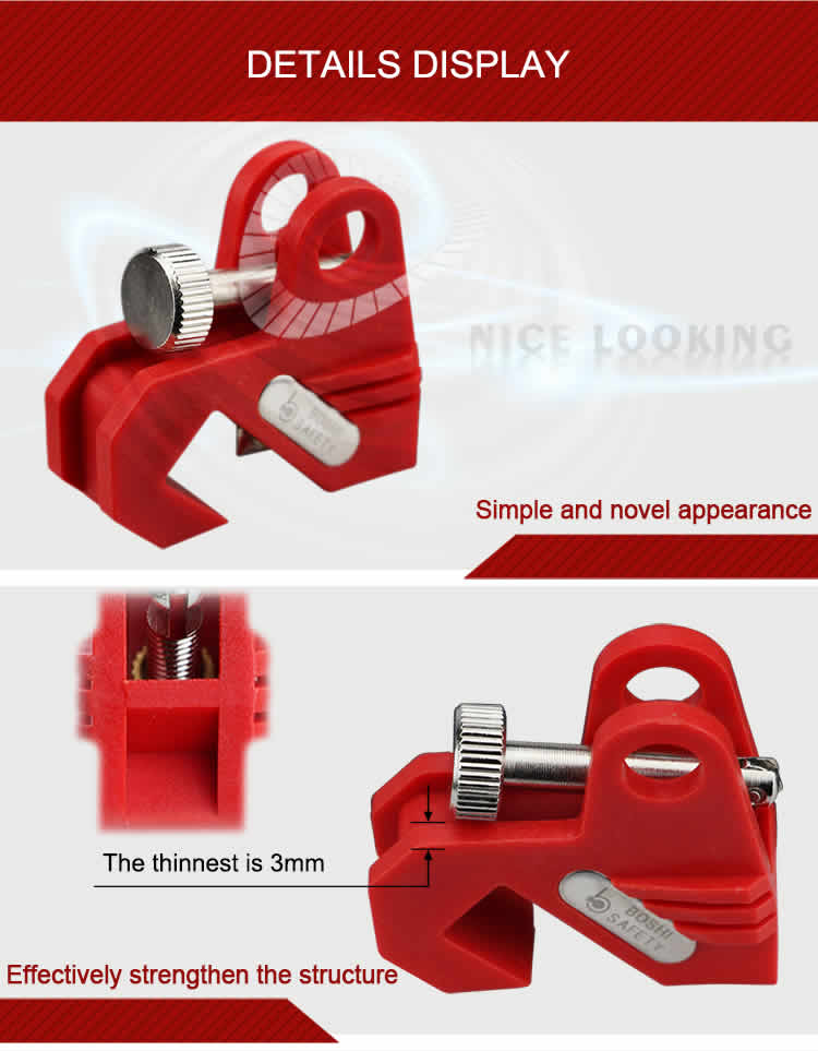 Multi-function miniature breaker lockout BD-D14 - China Boshi Safety ...